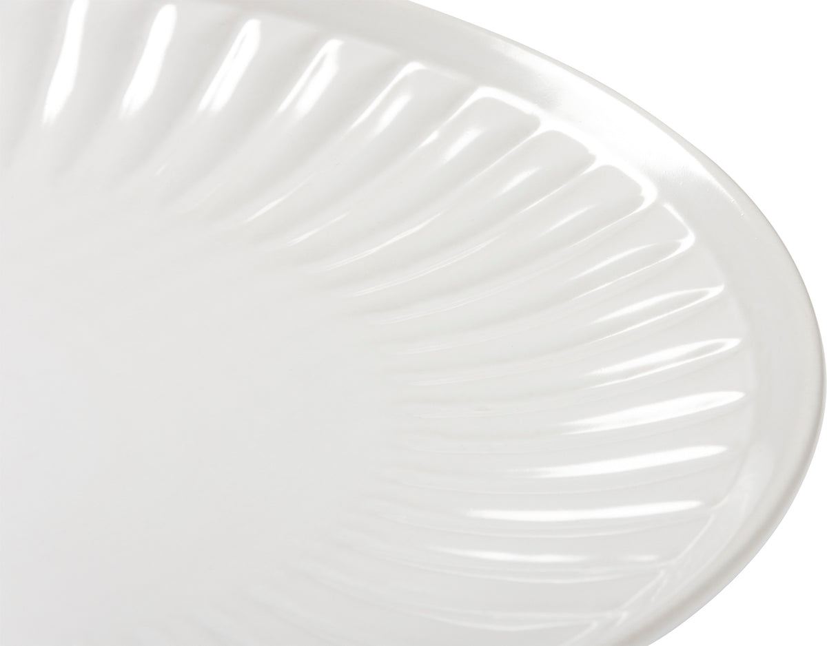 Fluted Dinner Plate - Qty. 8 – Kansas General Store, LLC